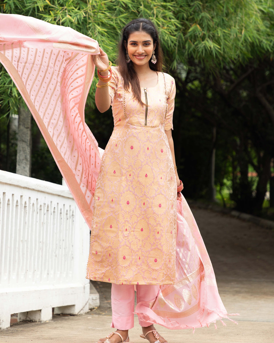 Pari - Festive Kurti / Salwar set - Feeding – Studio Trayee